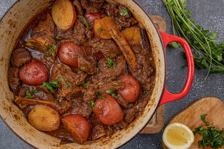 Easy Indian Beef Curry Recipe - Slow Cooked + Spicy - Clove and Cumin