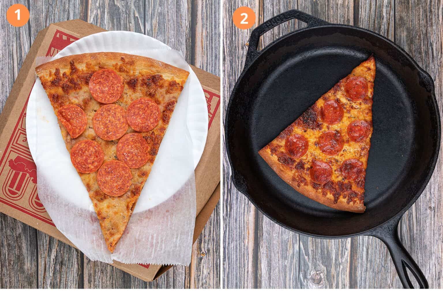 How to Reheat Pizza - Pan, Air Fryer, Oven, Toaster Oven - Clove and Cumin