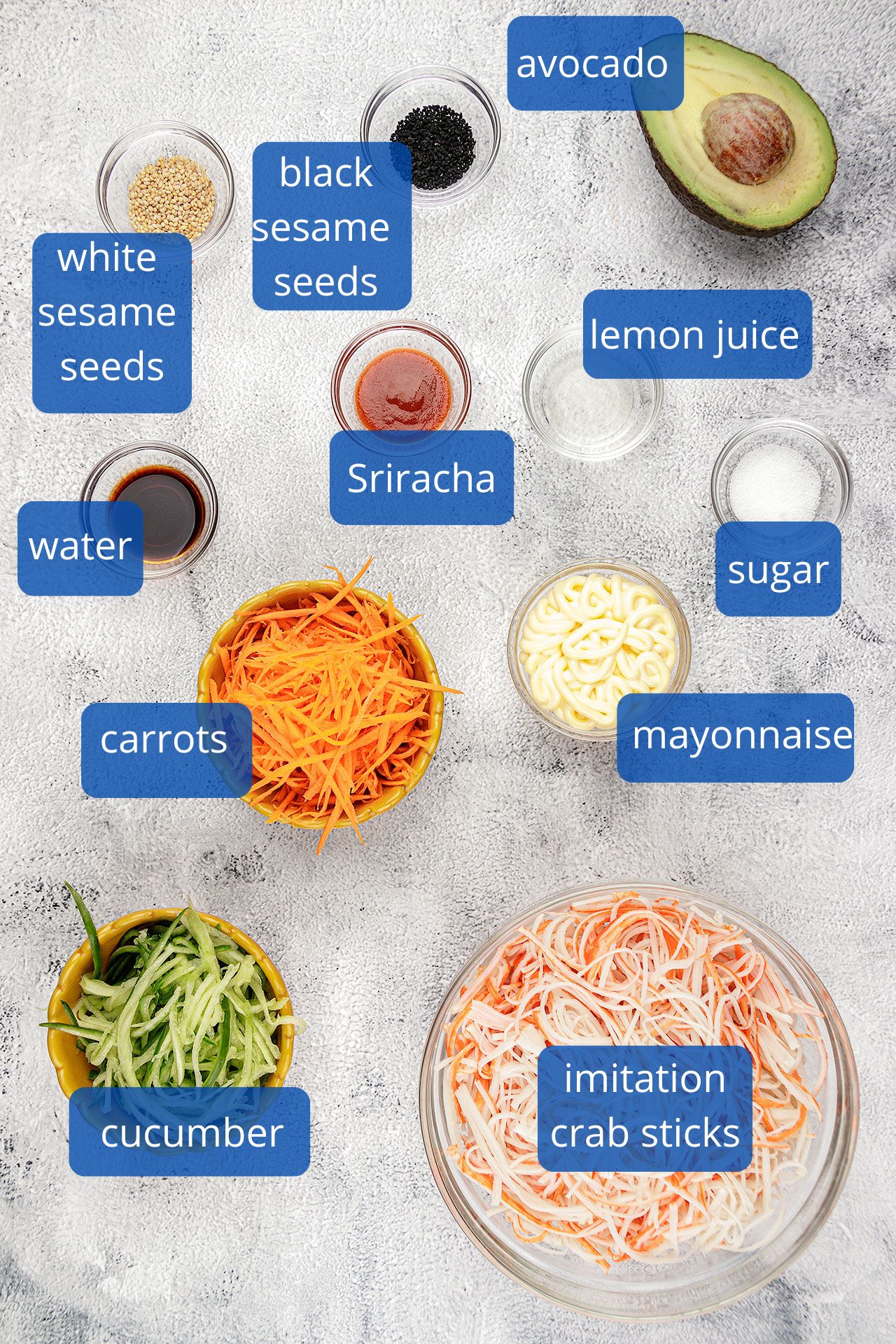 Spicy Kani Salad Recipe | Japanese Crab and Cucumber - Clove and Cumin