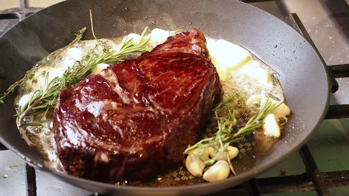 How to Cook Ribeye Steak Without A Cast Iron Skillet - Clove and Cumin