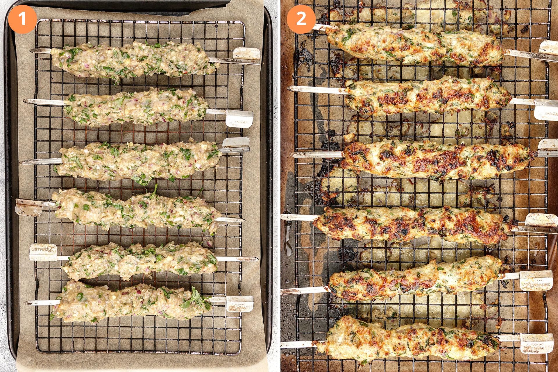 How to Make Restaurant Style Chicken Seekh Kabab - Clove and Cumin